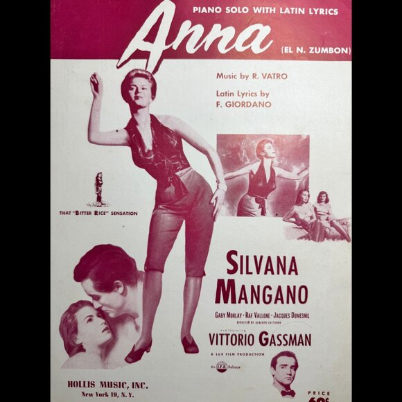 Hollis Music, Inc. | Art | 954 Anna El N Zumbon Sheet Music Silvana ...